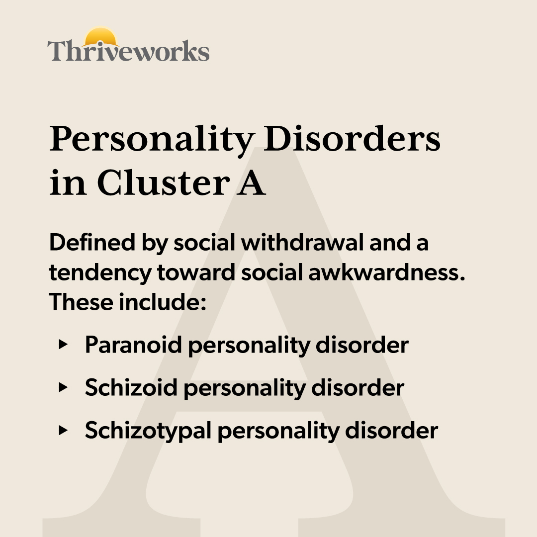What Are Personality Disorder Clusters?