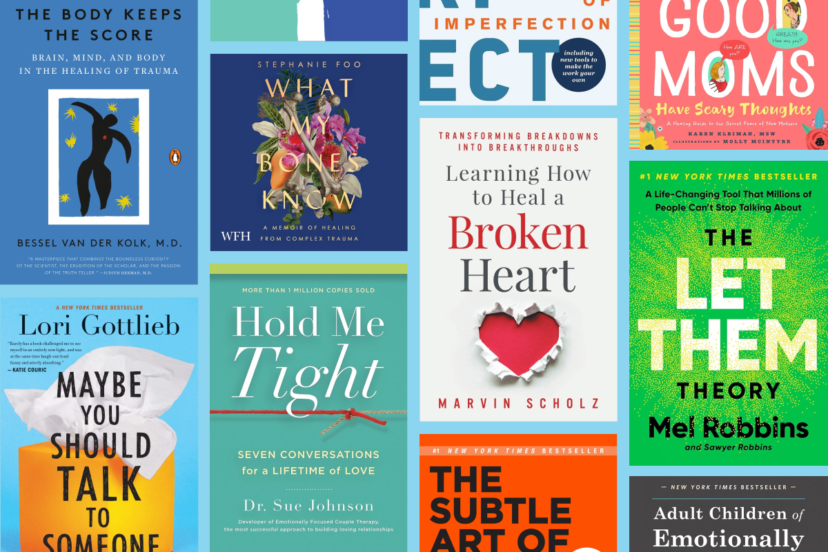 The Self-Help Books Therapists Recommend Most for Personal Growth