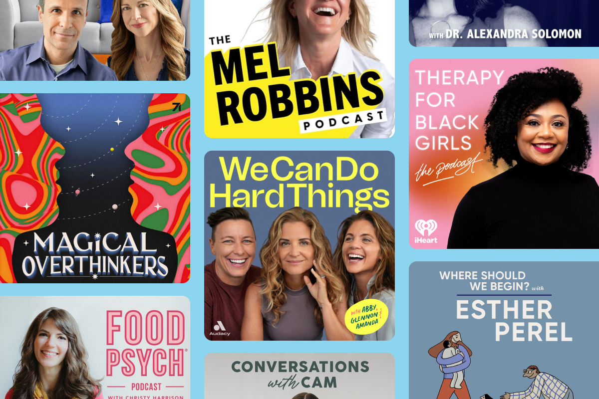 Self-Help Podcasts That Change How You Think (23 Therapist Picks)