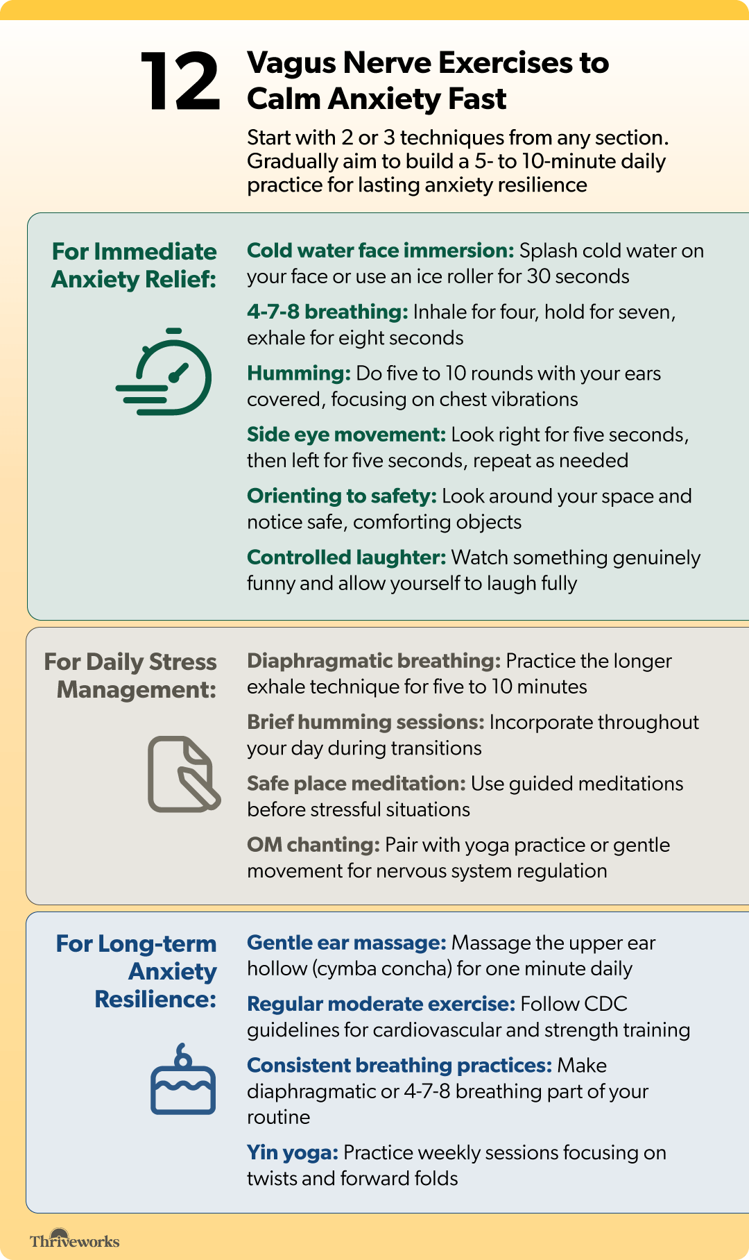 12 Science-Backed Vagus Nerve Exercises for Anxiety Relief